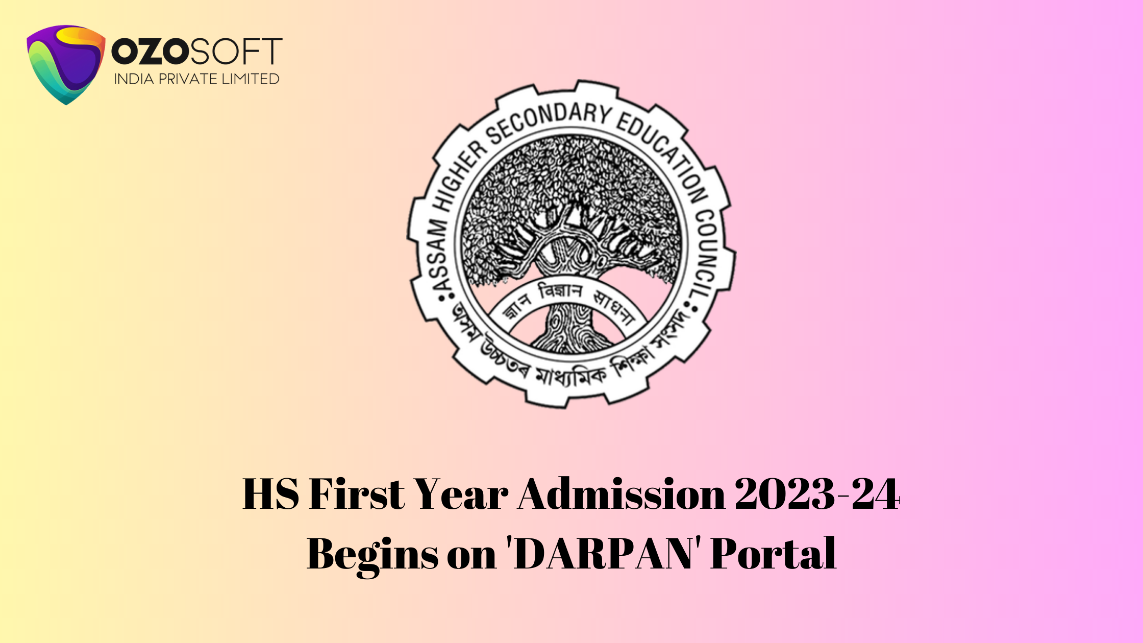 Announcement: Commencement of HS First Year Admission Process for ...